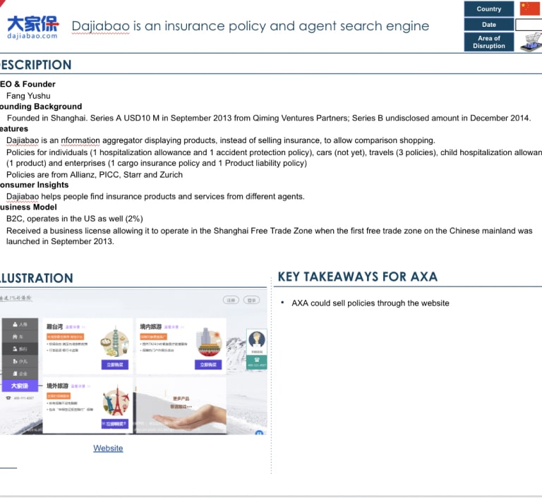 Case study : AXA - Innovation Is Everywhere